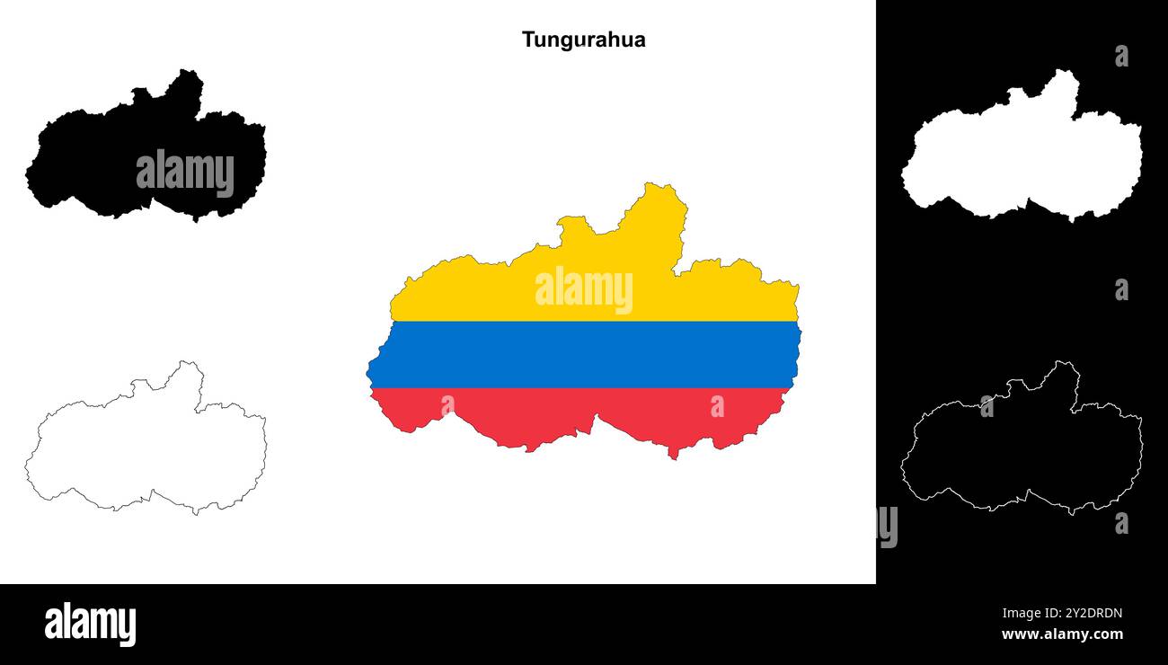 Tungurahua province outline map set Stock Vector Image & Art - Alamy Tungurahua province outline map set Stock Vector Image & Art - Alamy