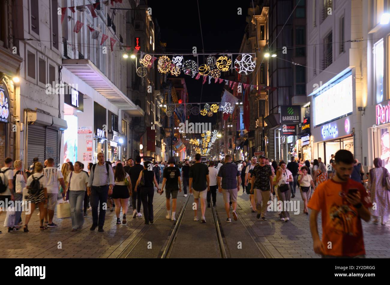 İstiklal Cd., Pera, Istanbul,Turkey, Europe-Asia Stock Photo - Alamy