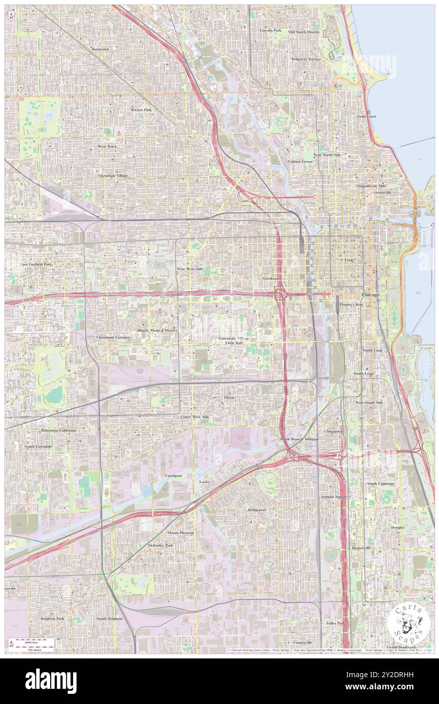 Jane Addams Homes, Cook County, US, United States, Illinois, N 41 52 ...