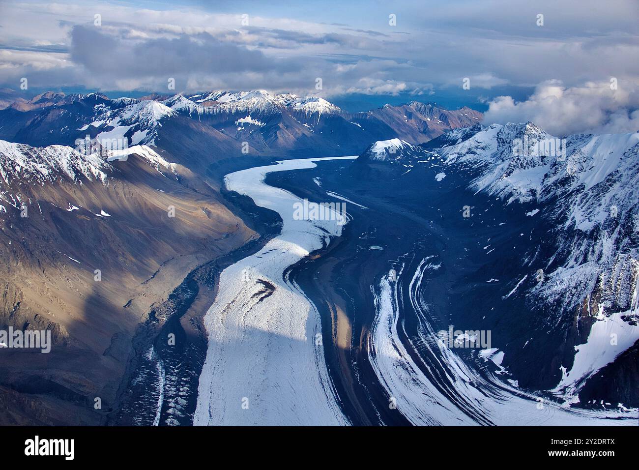 Aerial View Denali National Park Stock Photo - Alamy