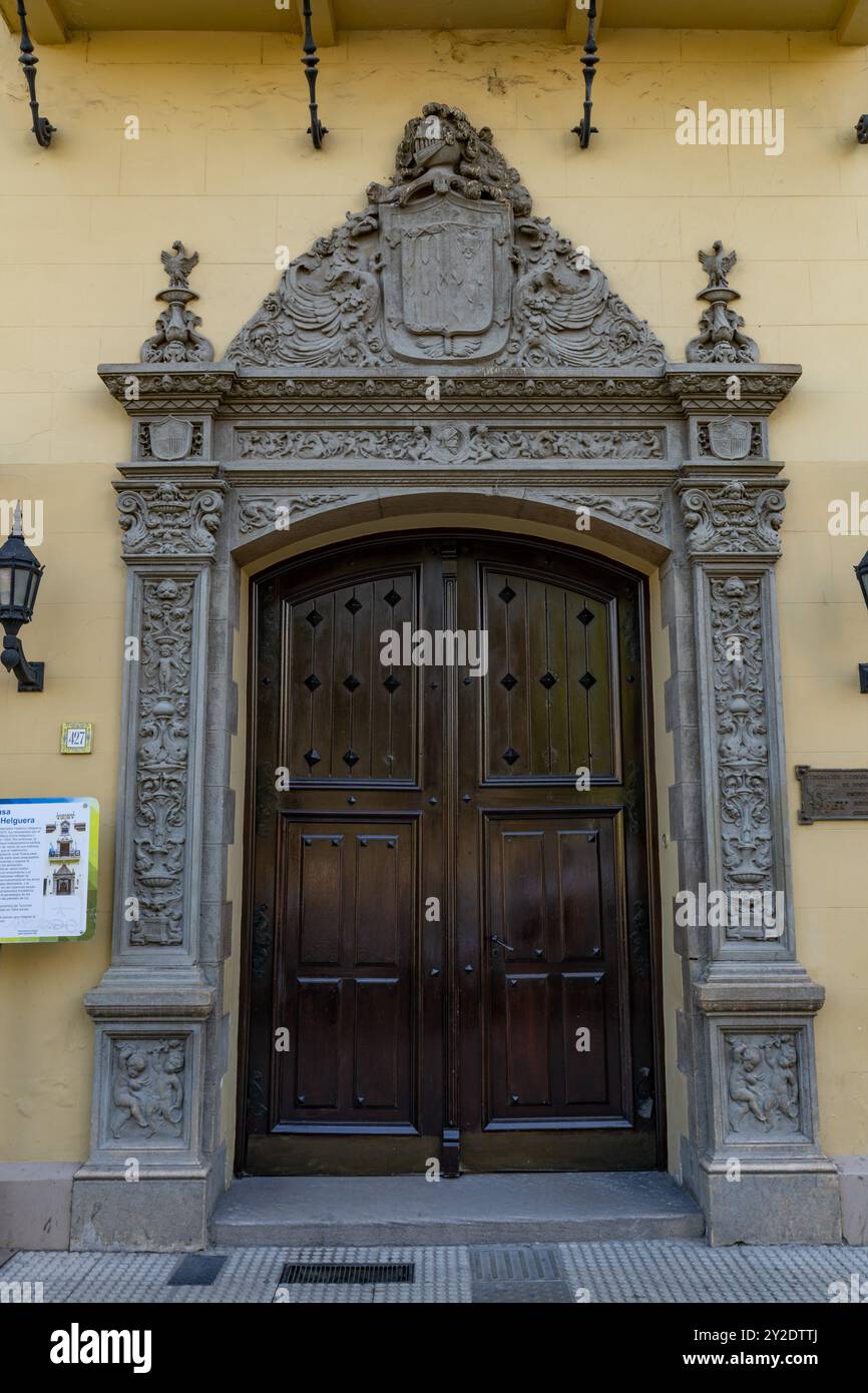 The former residence of the Frias Helguera family facing Independence ...