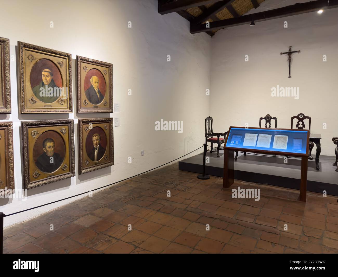 The salon of the Historic House of Independence in San Miguel de ...