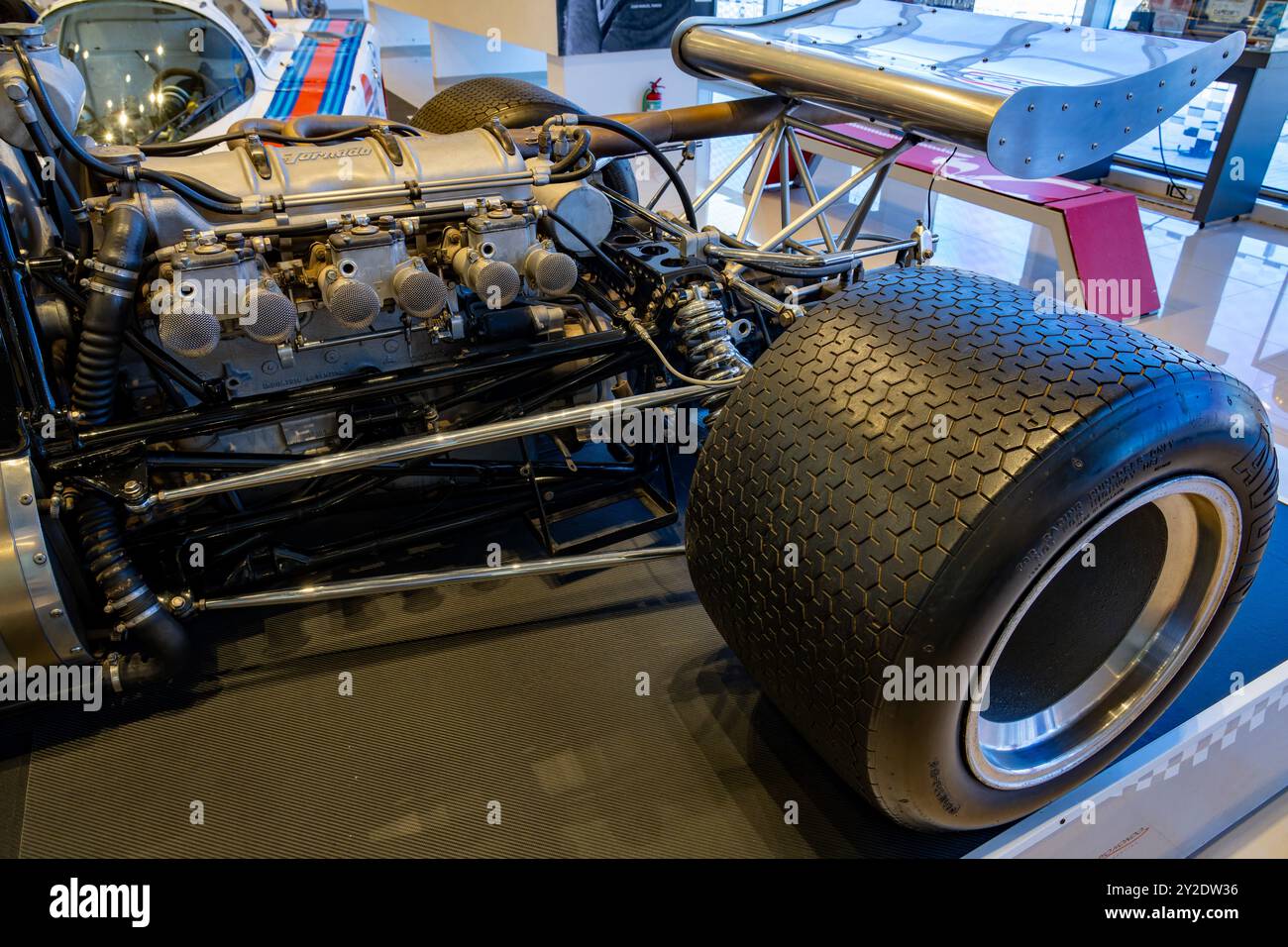 1973 Berta Tornado F1 MA race car in the Museo Termas de Rio Hondo ...