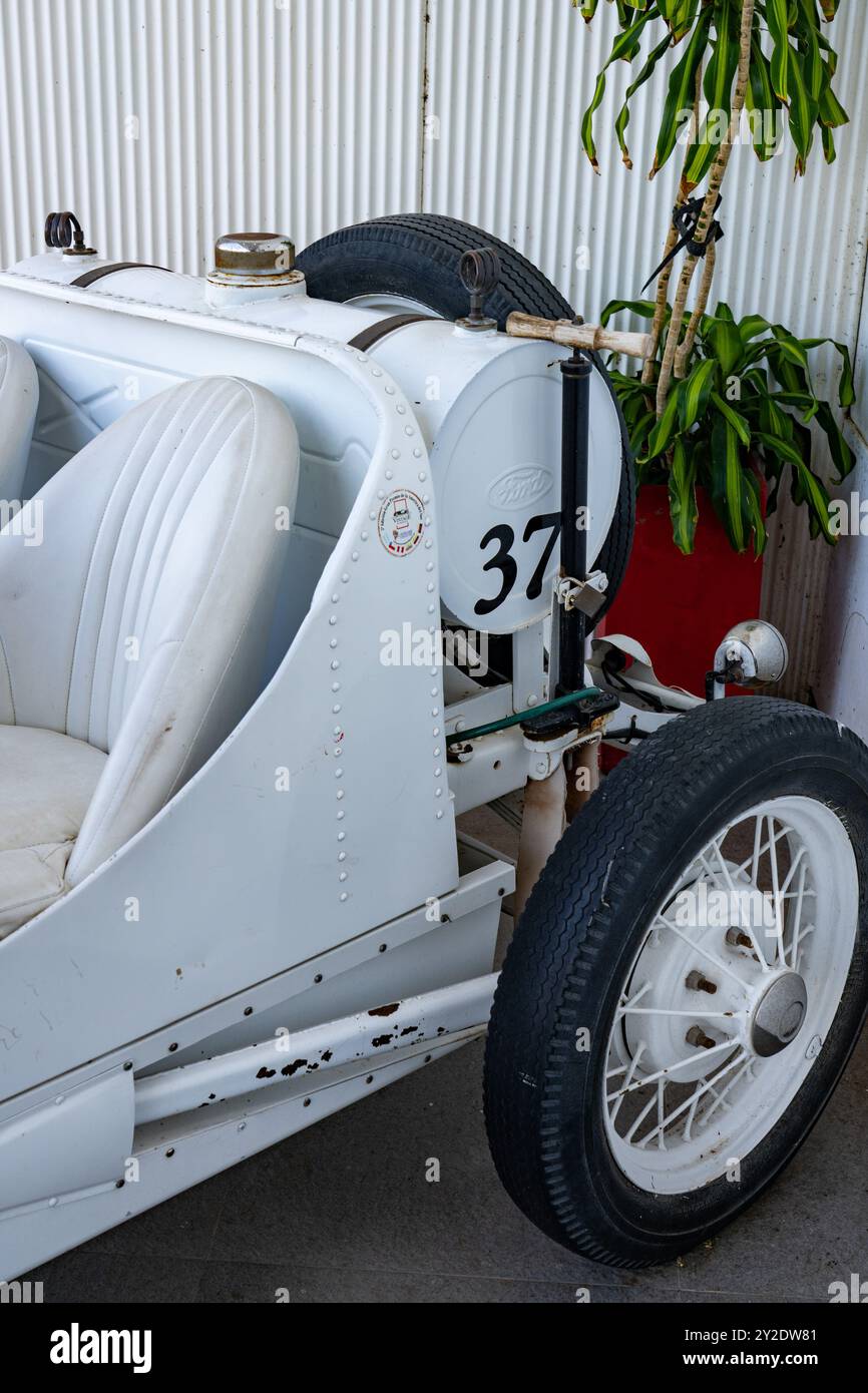 A 1928 Ford Model A race car in the Museo Termas de Rio Hondo, Termas ...
