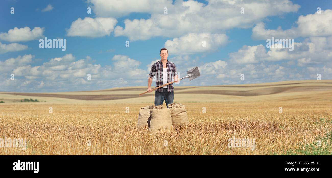 Field man hi-res stock photography and images - Alamy