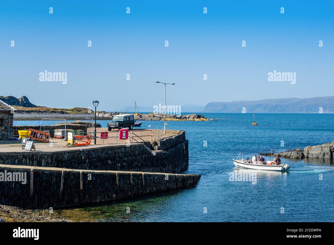 The Slate Islands on Scotland's West Coast Stock Photo - Alamy