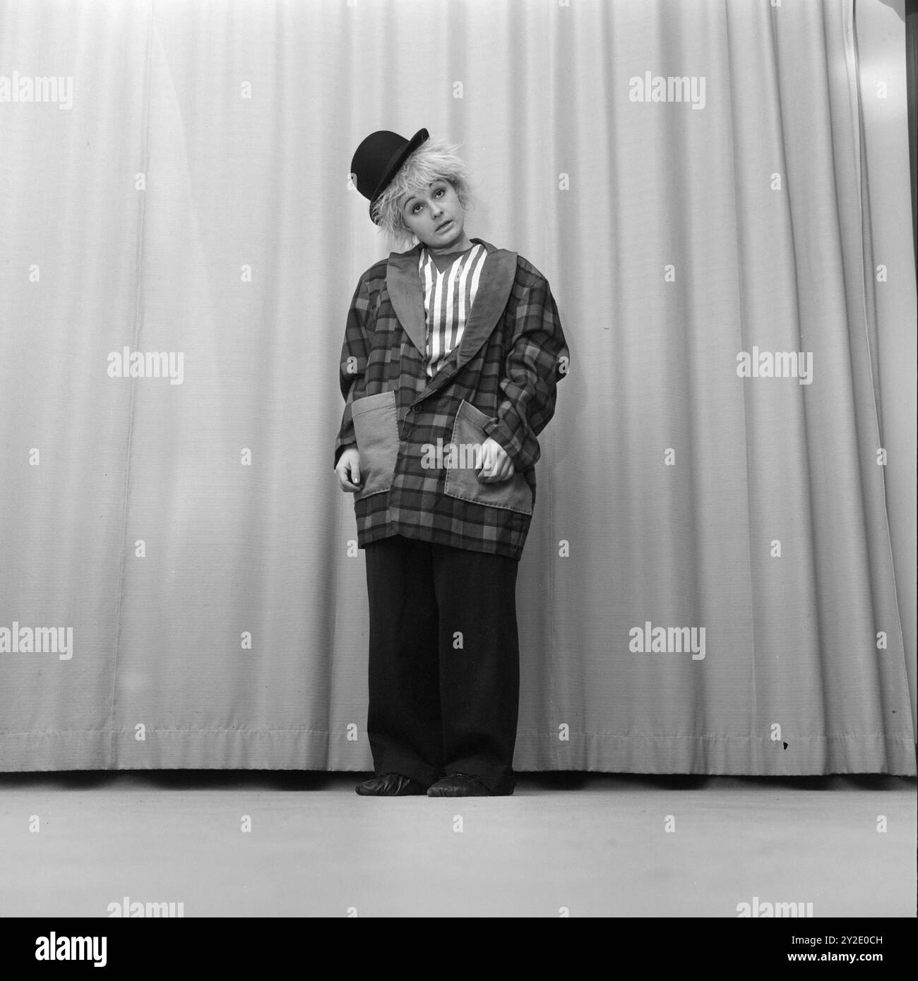 Actual 50-4-1968 : Viva Andantino.The clown Adantino is played by actor ...