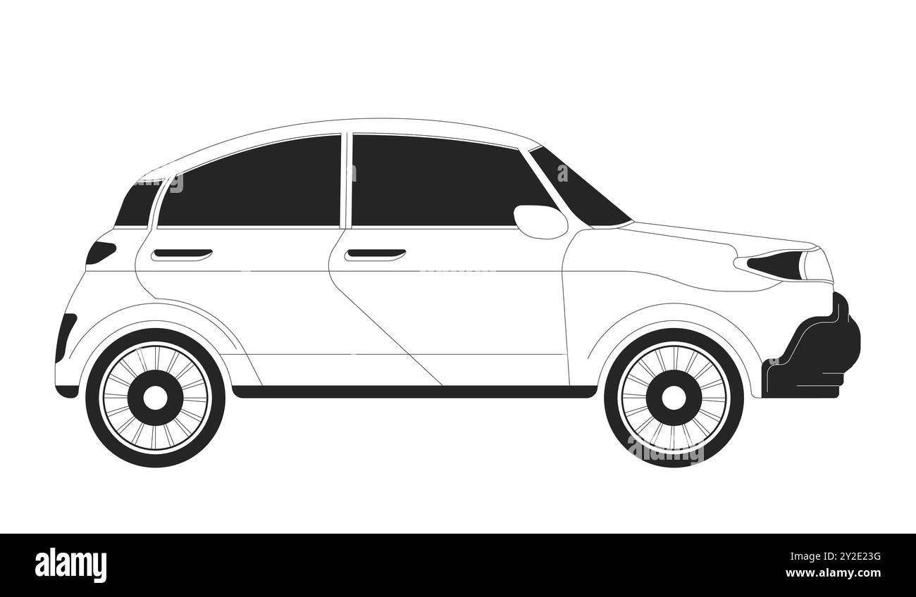 Black suv car driving Stock Vector Images - Alamy