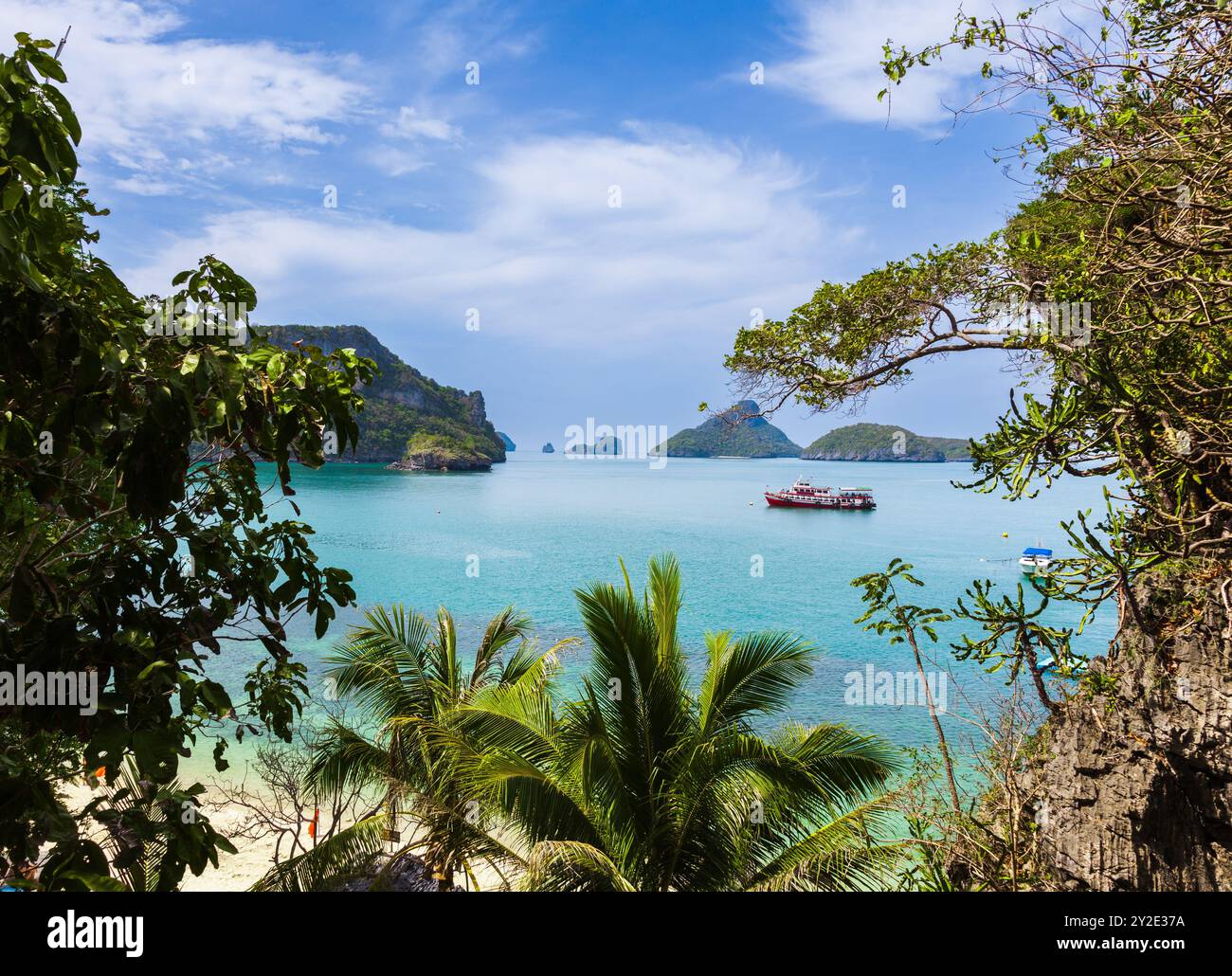 Mu Ko Ang Thong National Marine Park in Thailand, featuring turquoise ...