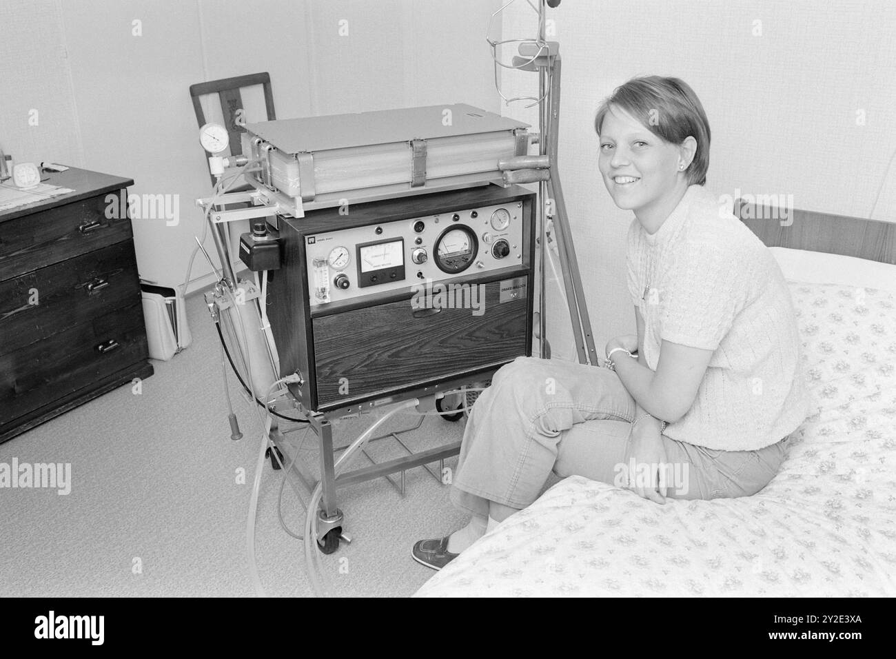 Current 34-5-1970: Future without a kidney.18-year-old Reidun Bøhler ...