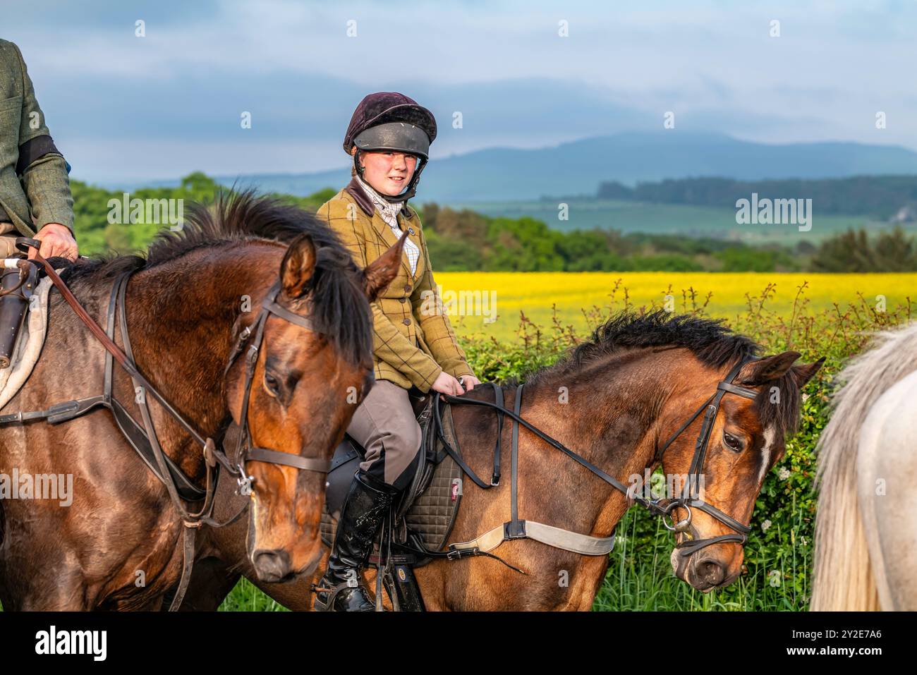 Hawick, Scottish Borders, Scotland, UK. 21st May 2024. Hawick Common ...