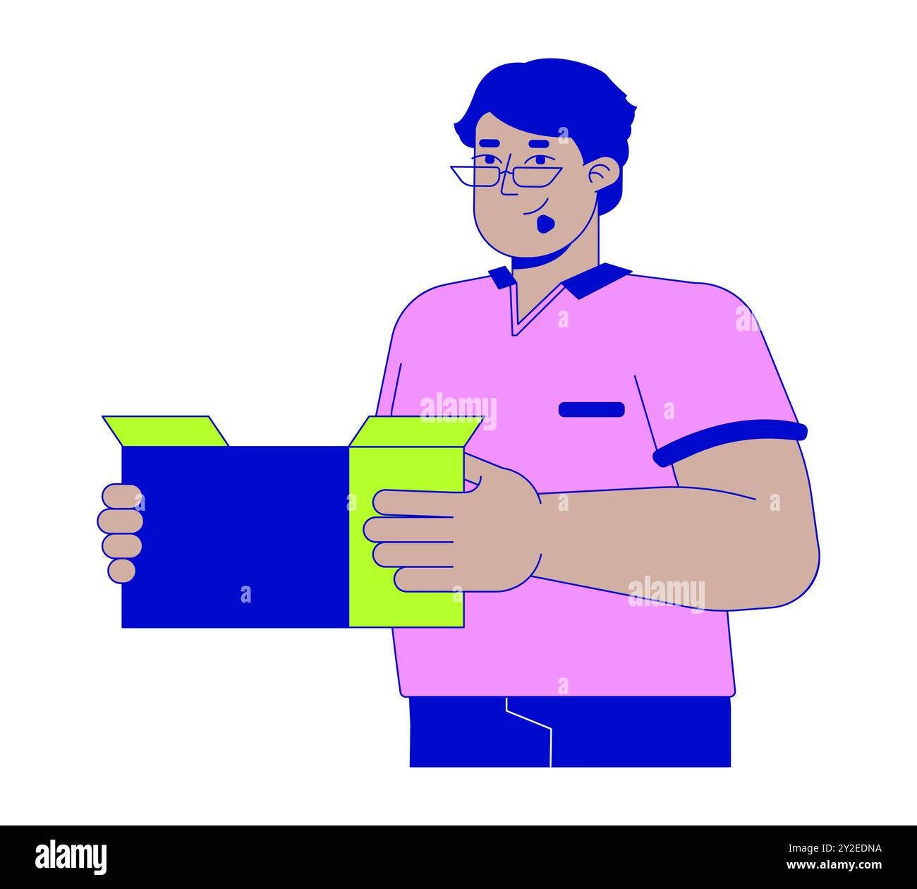 Arab man holding big Cut Out Stock Images & Pictures - Alamy