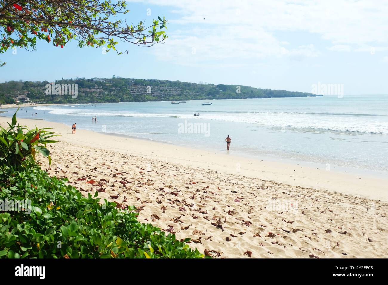 Bright and Sunny Beach Scene with a Vast Sandy Shore Leading to the ...