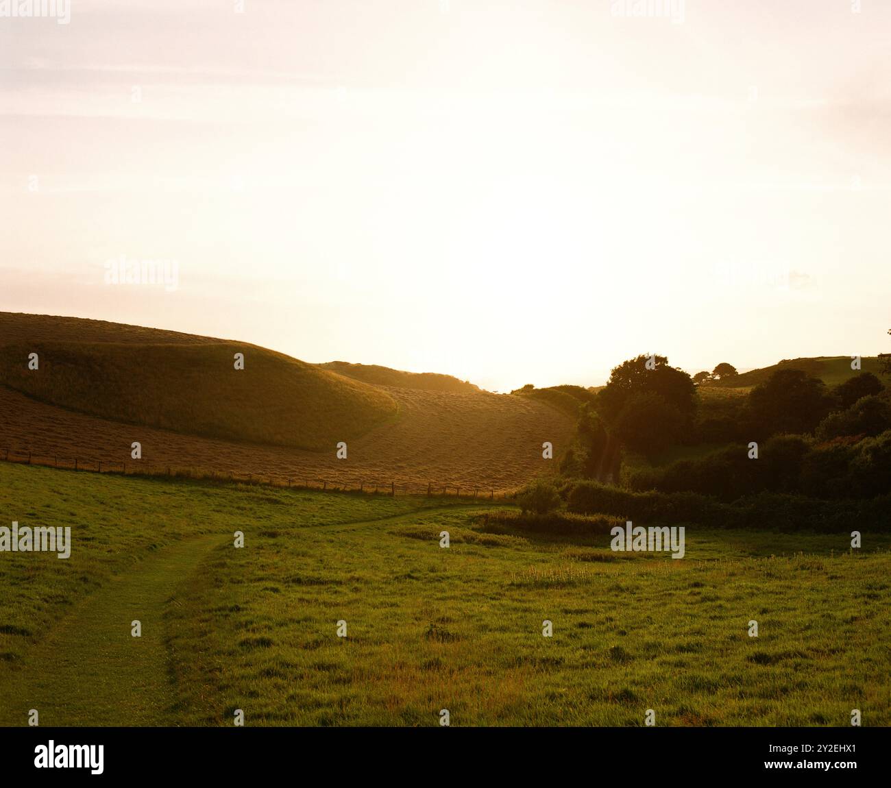 Fields around Hope Cove, Kindsbridge, Devon, England, United Kingdom ...