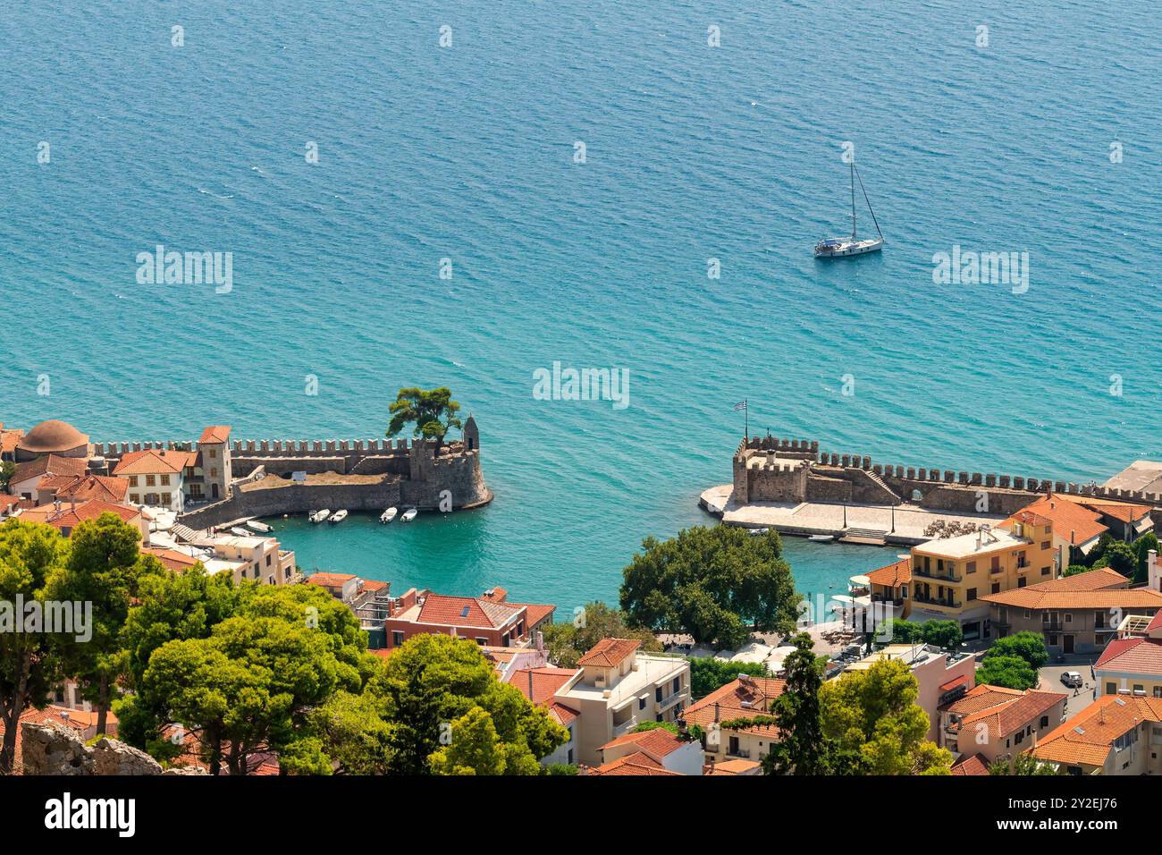 View port nafpaktos greece hi-res stock photography and images - Alamy