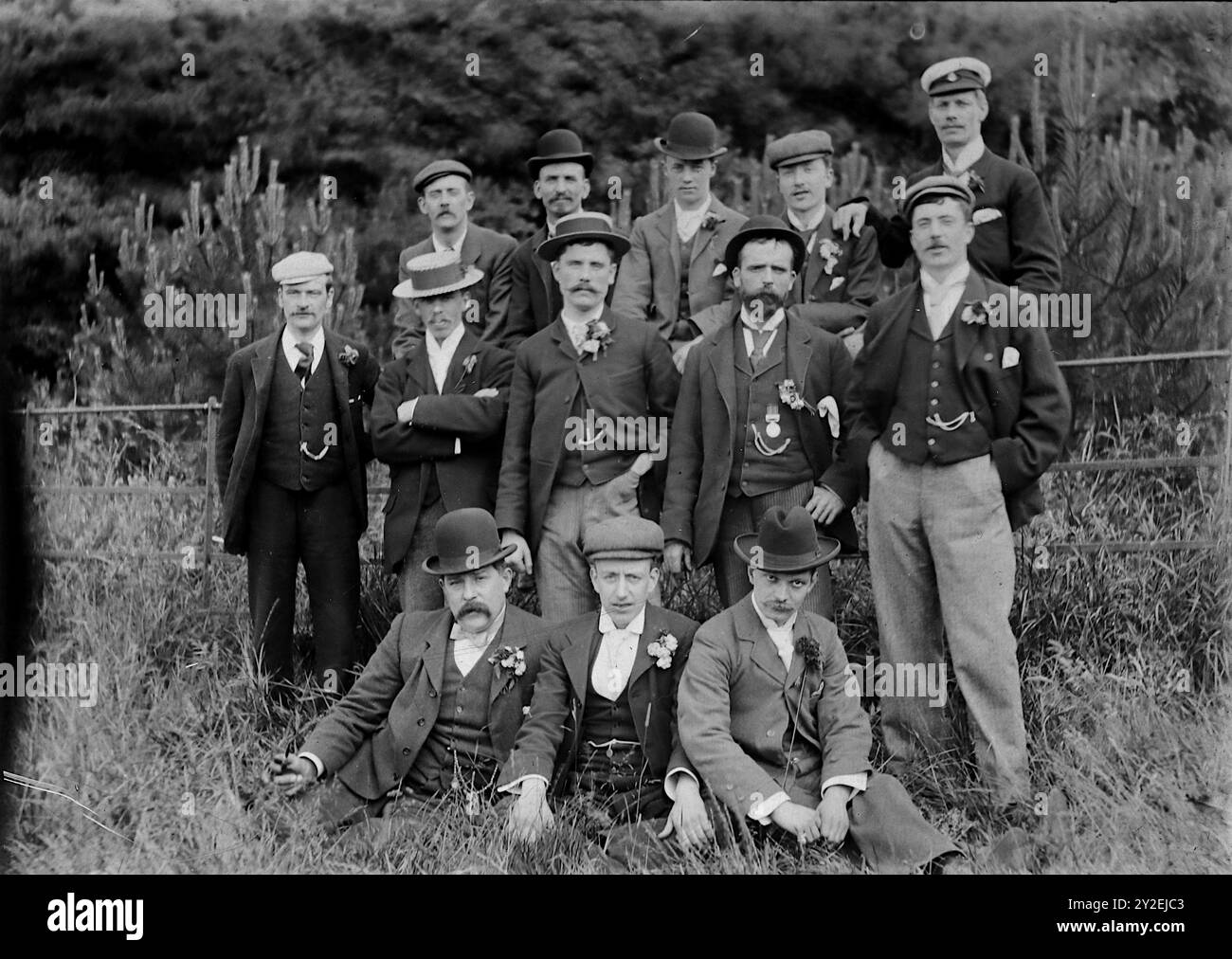 From an old photograph: Undated, c1920s, photograph: A group of ...