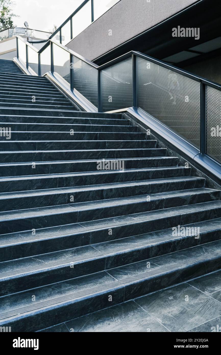 Concrete Steps Background, Beton Stairs, Urban Staircase, Cement ...