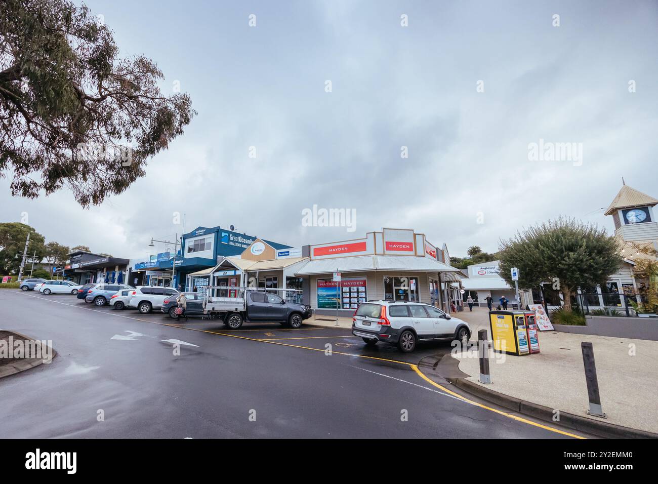 Surfcoast Town of Anglesea in Australia Stock Photo - Alamy