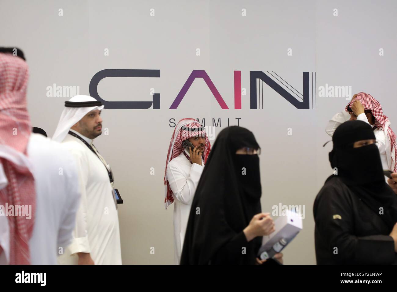 Riyadh, Saudi Arabia. 10th Sep, 2024. First day of GAIN artificial ...