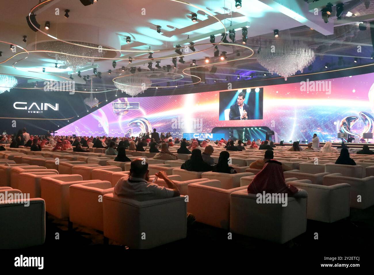 King abdelaziz conference center hi-res stock photography and images ...