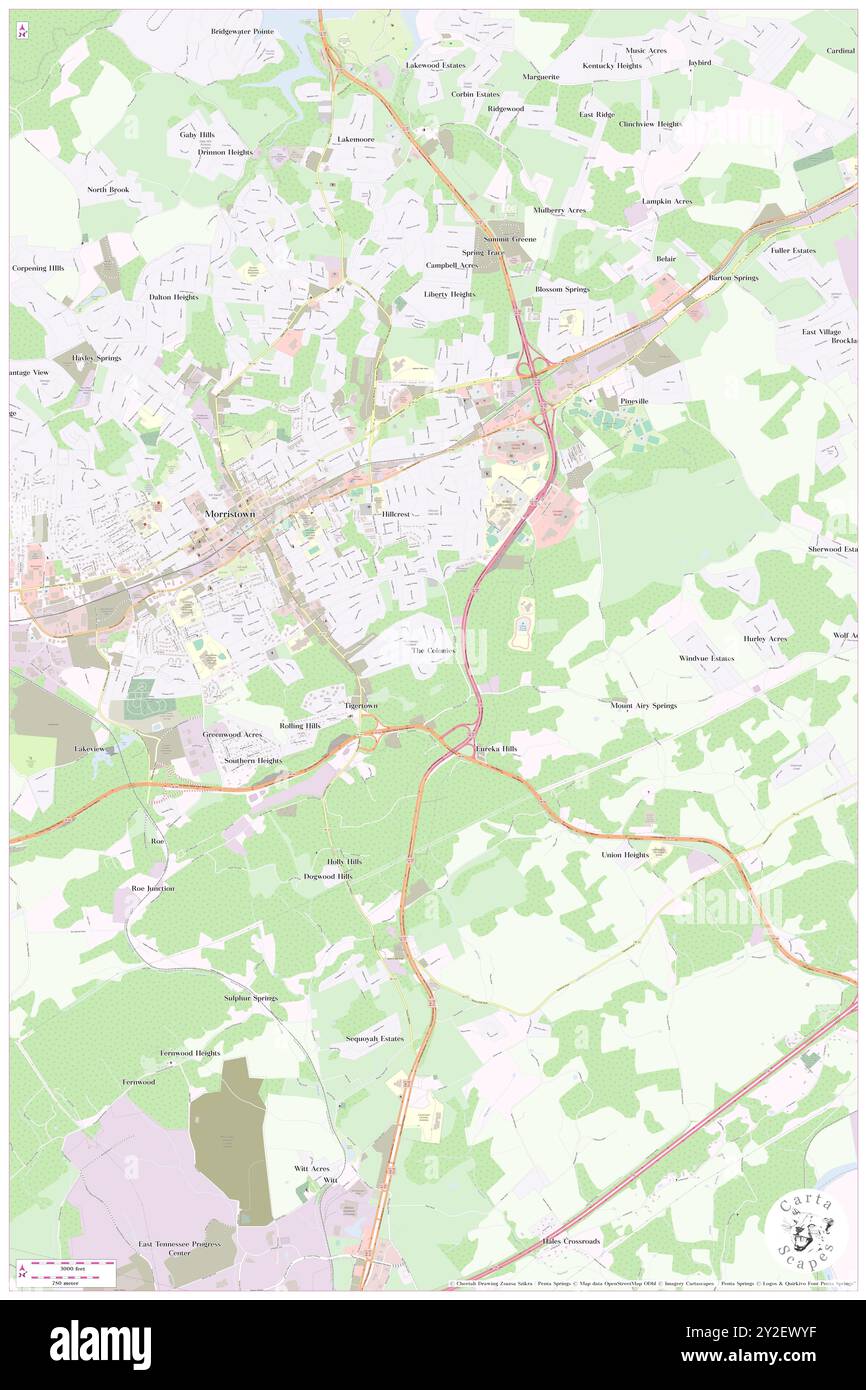 The Colonies, Hamblen County, US, United States, Tennessee, N 36 12' 3 ...