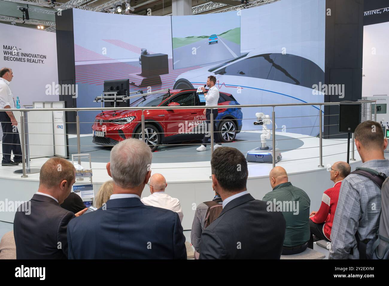 Automechanika trade fair, stand of MAHA Maschinenbau Haldenwang GmbH ...