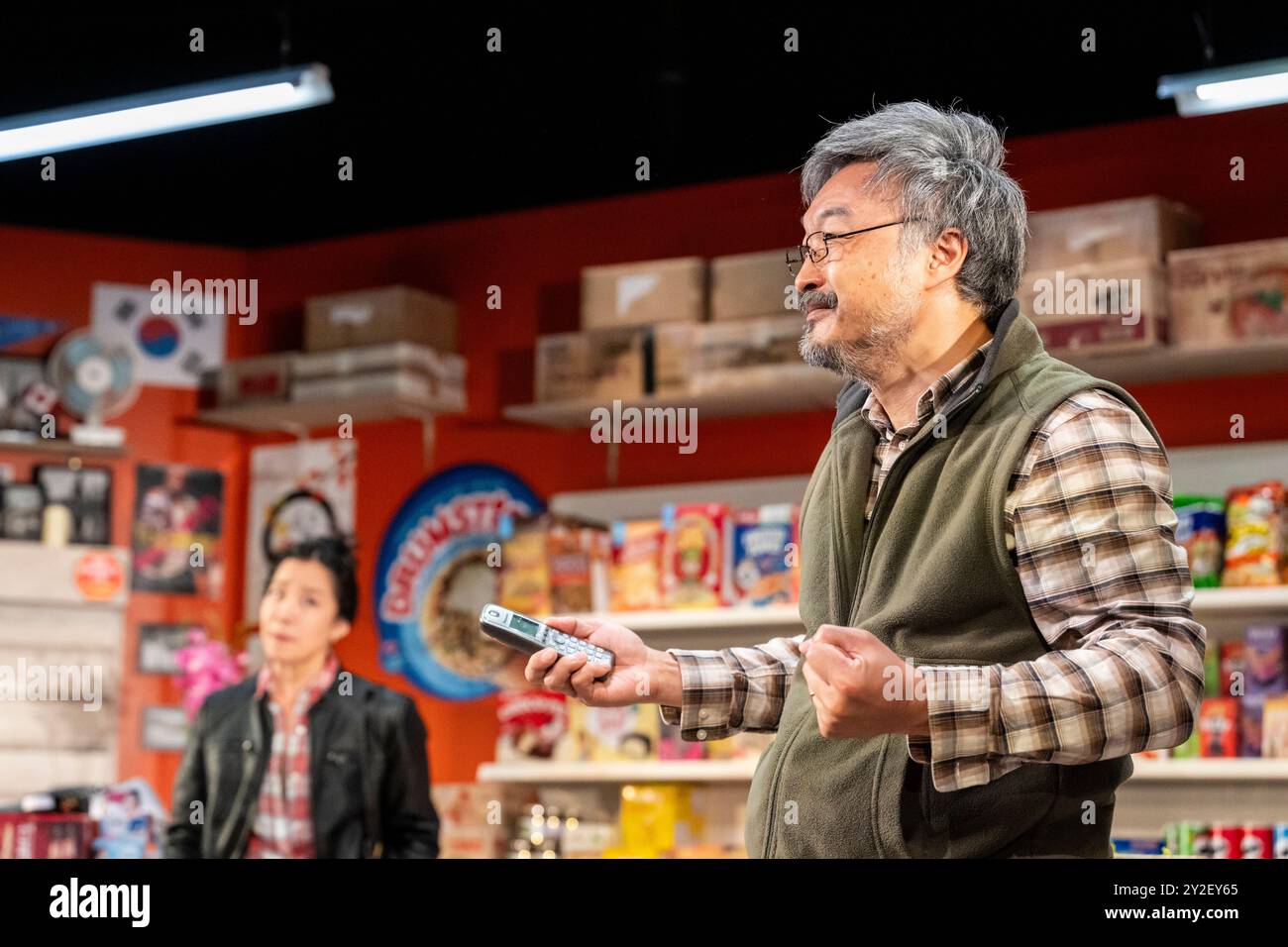Kim and the letter writer hi-res stock photography and images - Alamy