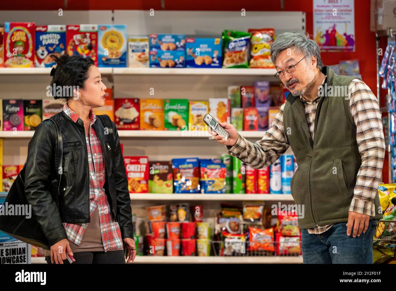 London, UK. 10 September 2024. (L) Jennifer Kim as Janet and Ins Choi ...