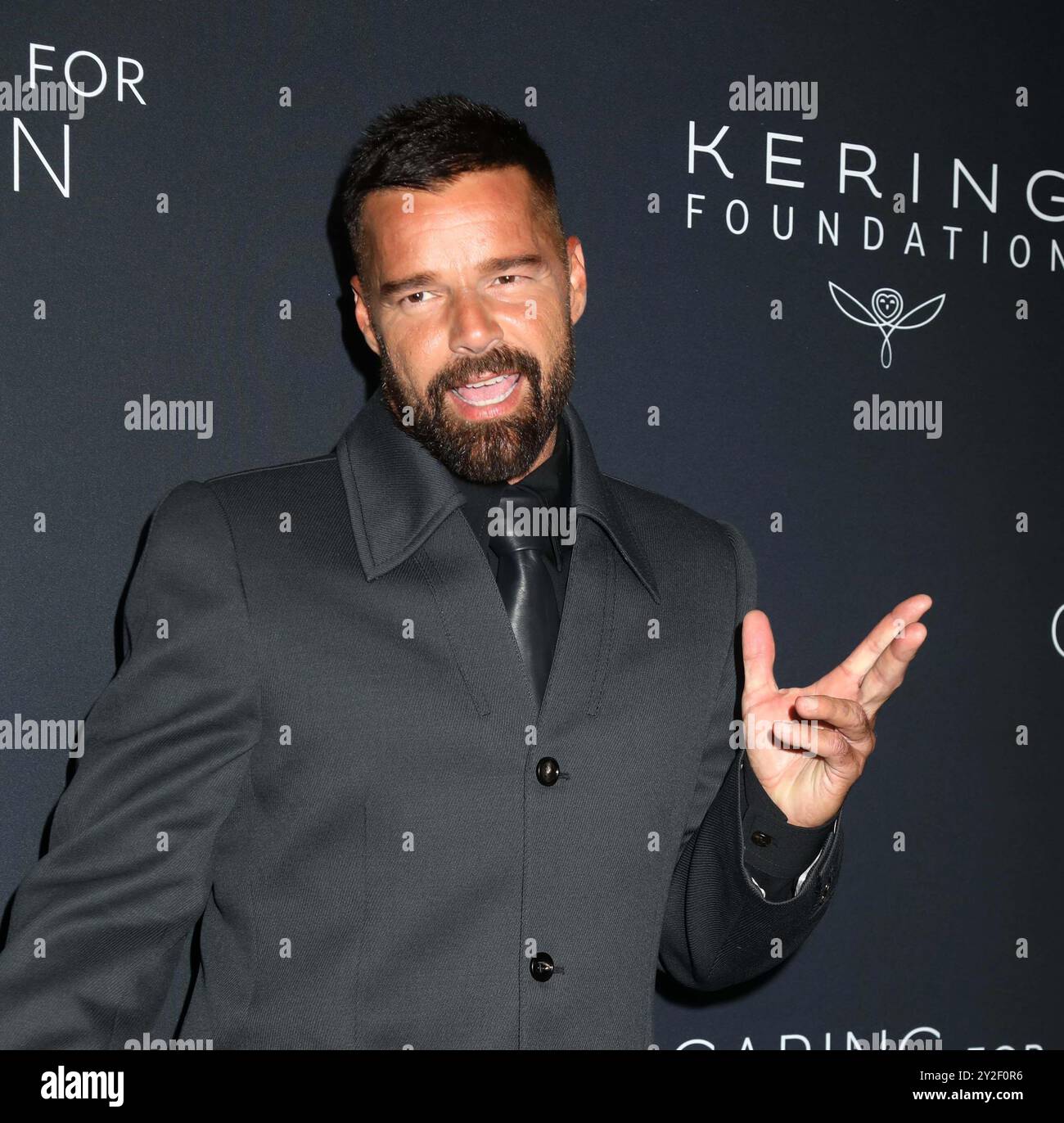September 9, 2024, New York, New York, USA: Singer RICKY MARTIN seen at ...