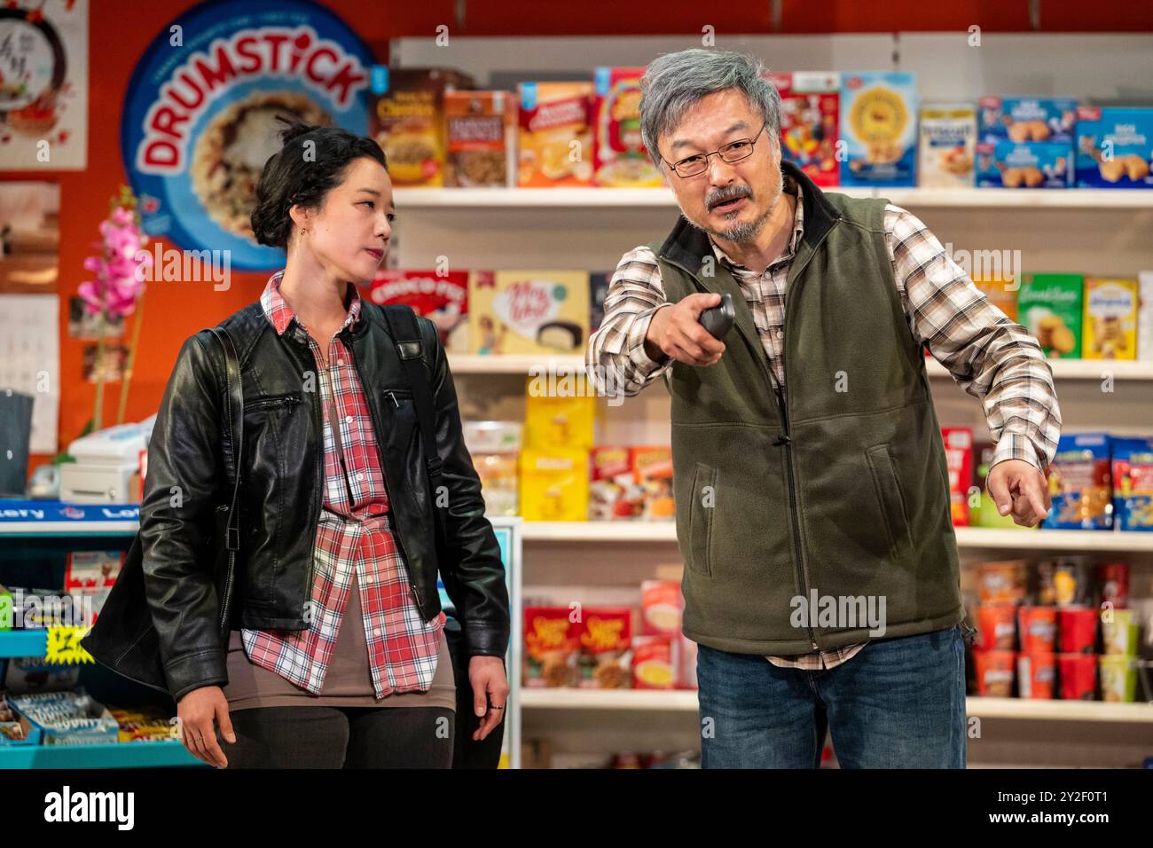 Kim and the letter writer hi-res stock photography and images - Alamy