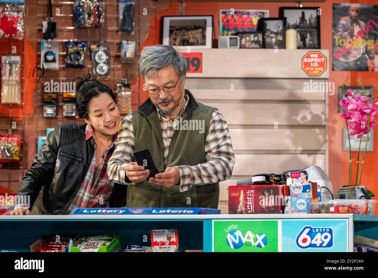 Kim and the letter writer hi-res stock photography and images - Alamy