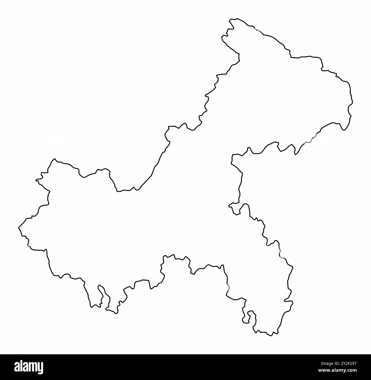 Map of chongqing vector vectors hi-res stock photography and images - Alamy