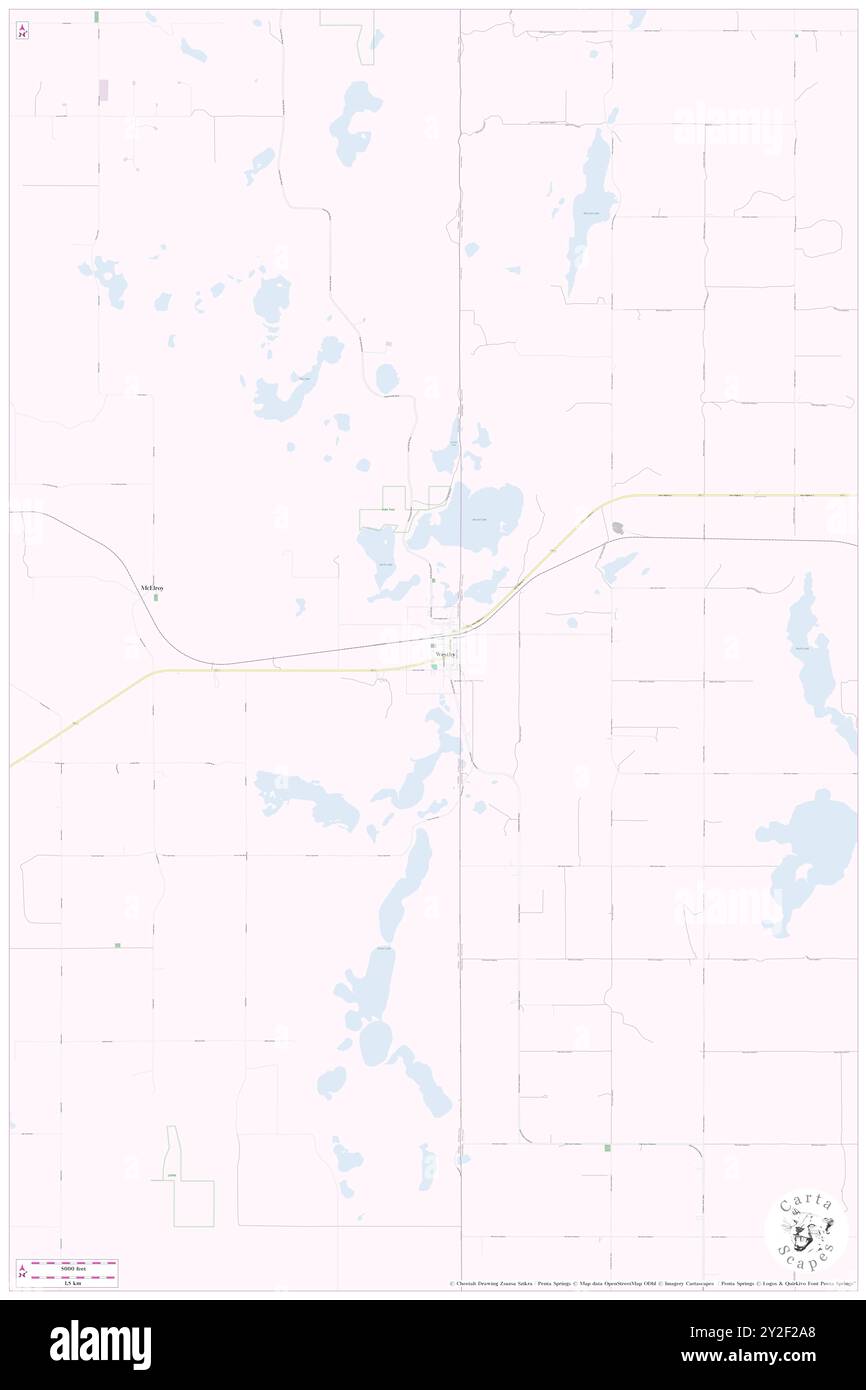Map of westby Cut Out Stock Images & Pictures - Alamy