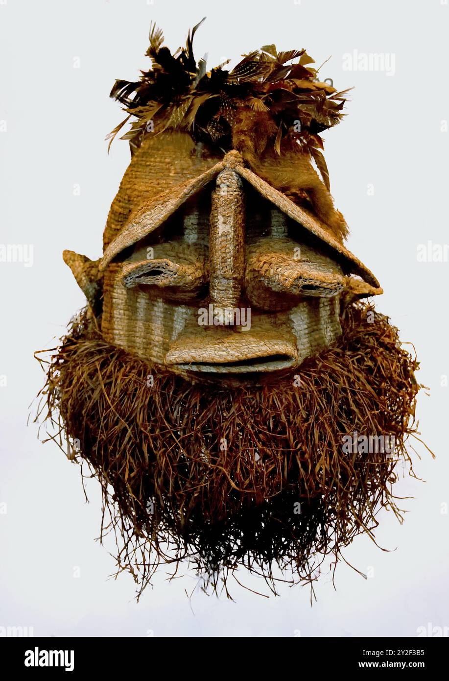 Fiber mask early 20th Century, Fibre Mask Kasai central RD Congo ...