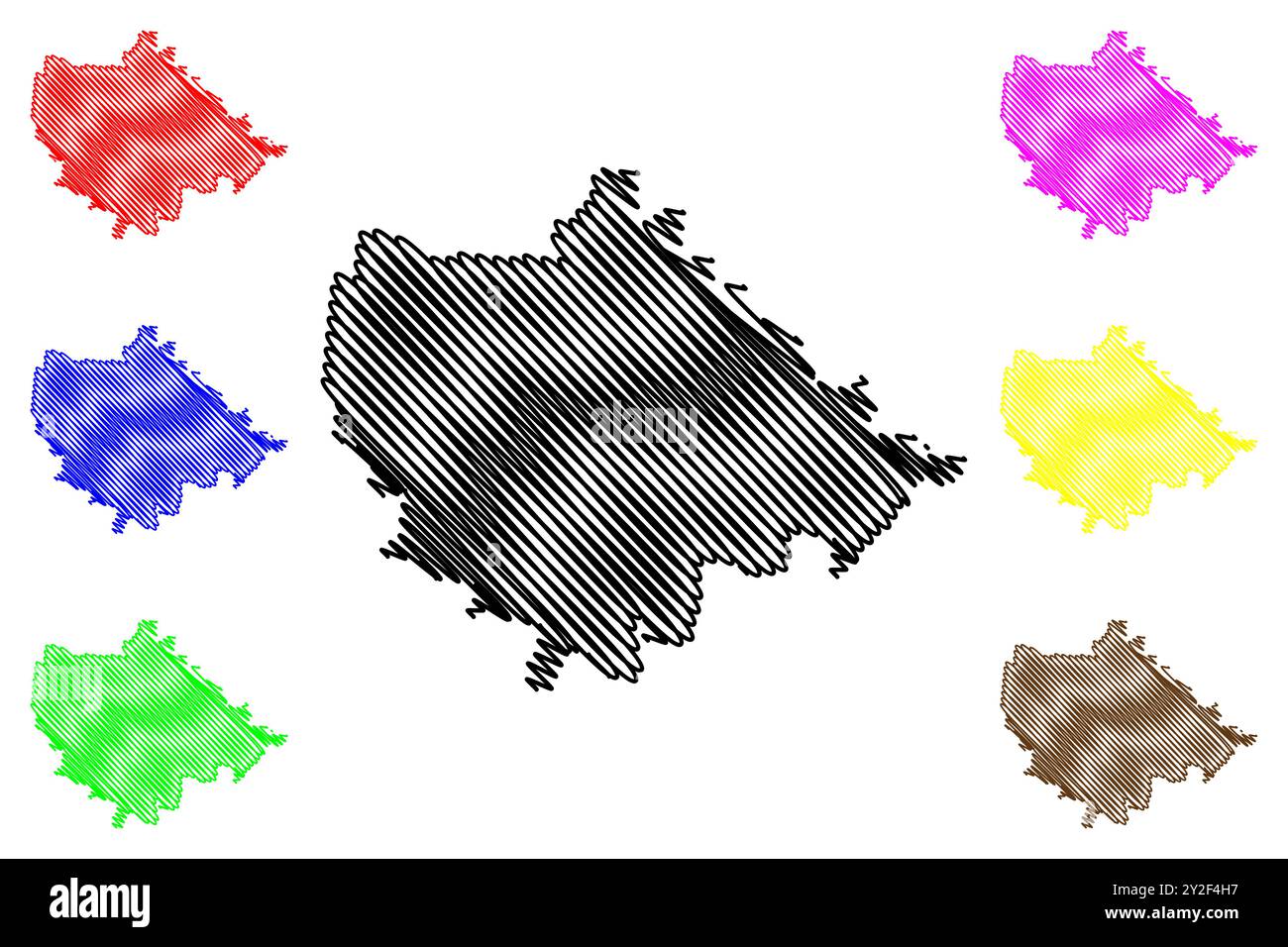 Blackall-Tambo Region (Commonwealth of Australia, Queensland state) map ...
