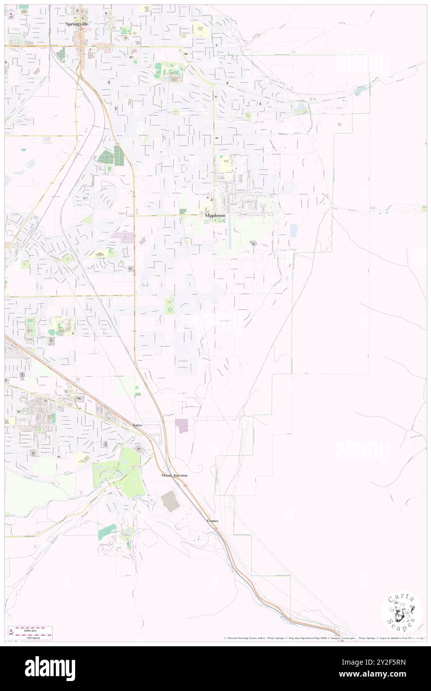 Mapleton, Utah County, US, United States, Utah, N 40 7' 48'', S 111 34 ...
