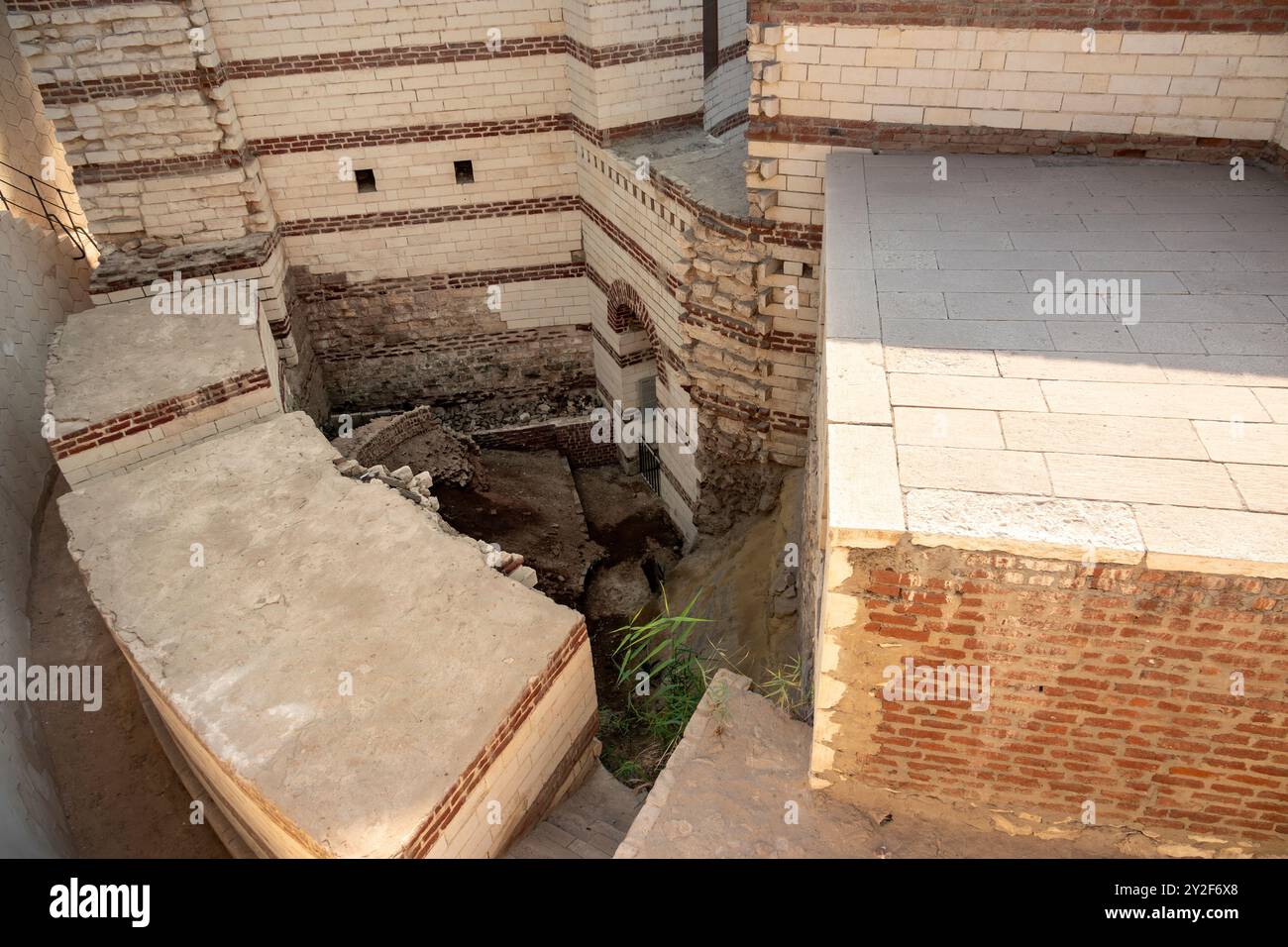 Babylon Fortress, Old Cairo, Egypt Stock Photo - Alamy