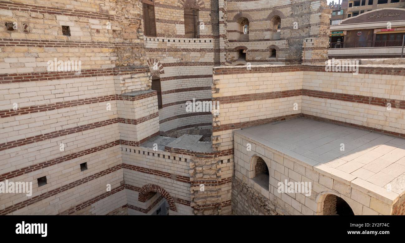 Babylon Fortress, Old Cairo, Egypt Stock Photo - Alamy