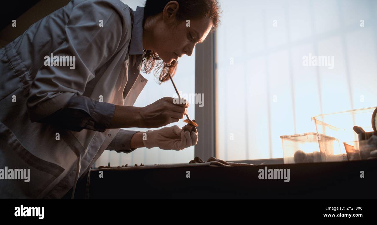 Slow motion close up scientist hi-res stock photography and images - Alamy