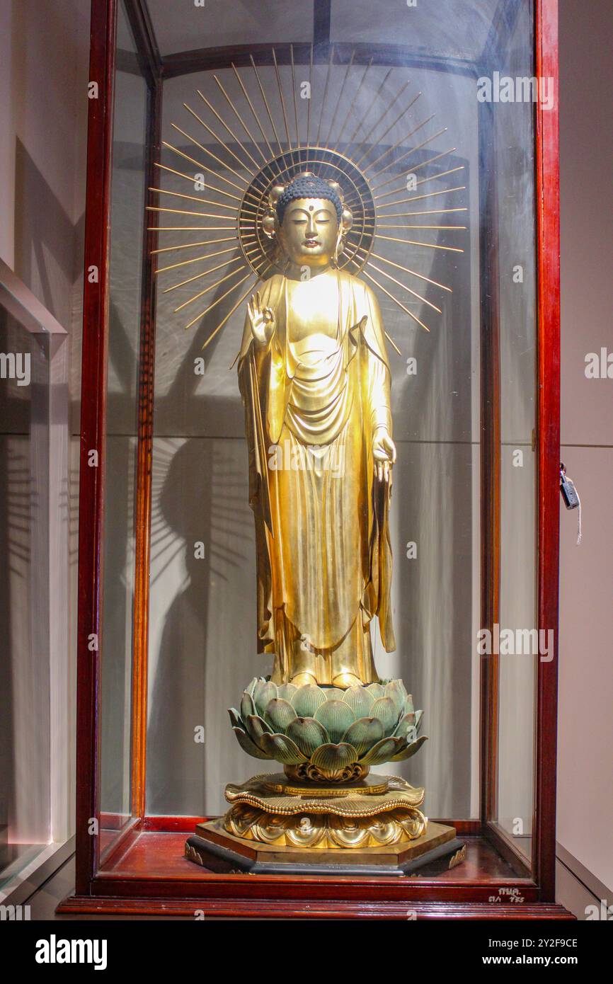 Bangkok, Thailand, Southeast Asia, Asia. Bangkok National Museum. Amitabha Buddha (Amida Nyarai ...