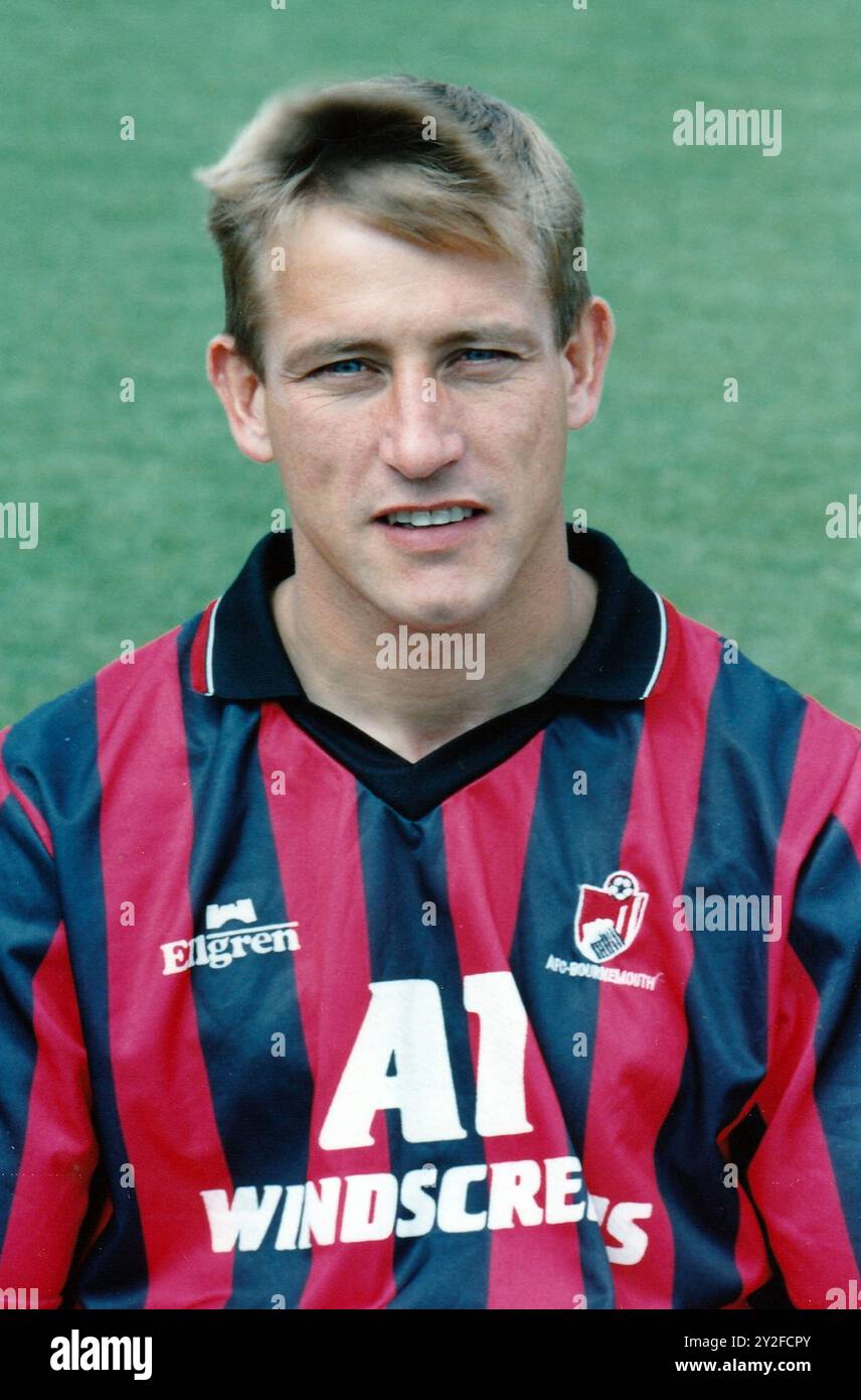 AFC BOURNEMOUTH, 1991. STEVE BAKER PIC MIKE WALKER 1991 Stock Photo - Alamy