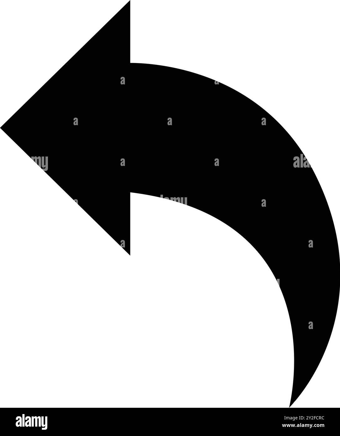 Arrow share icon, share icon, Curved arrow sign, Bent arrow symbol Stock Vector Image & Art - Alamy