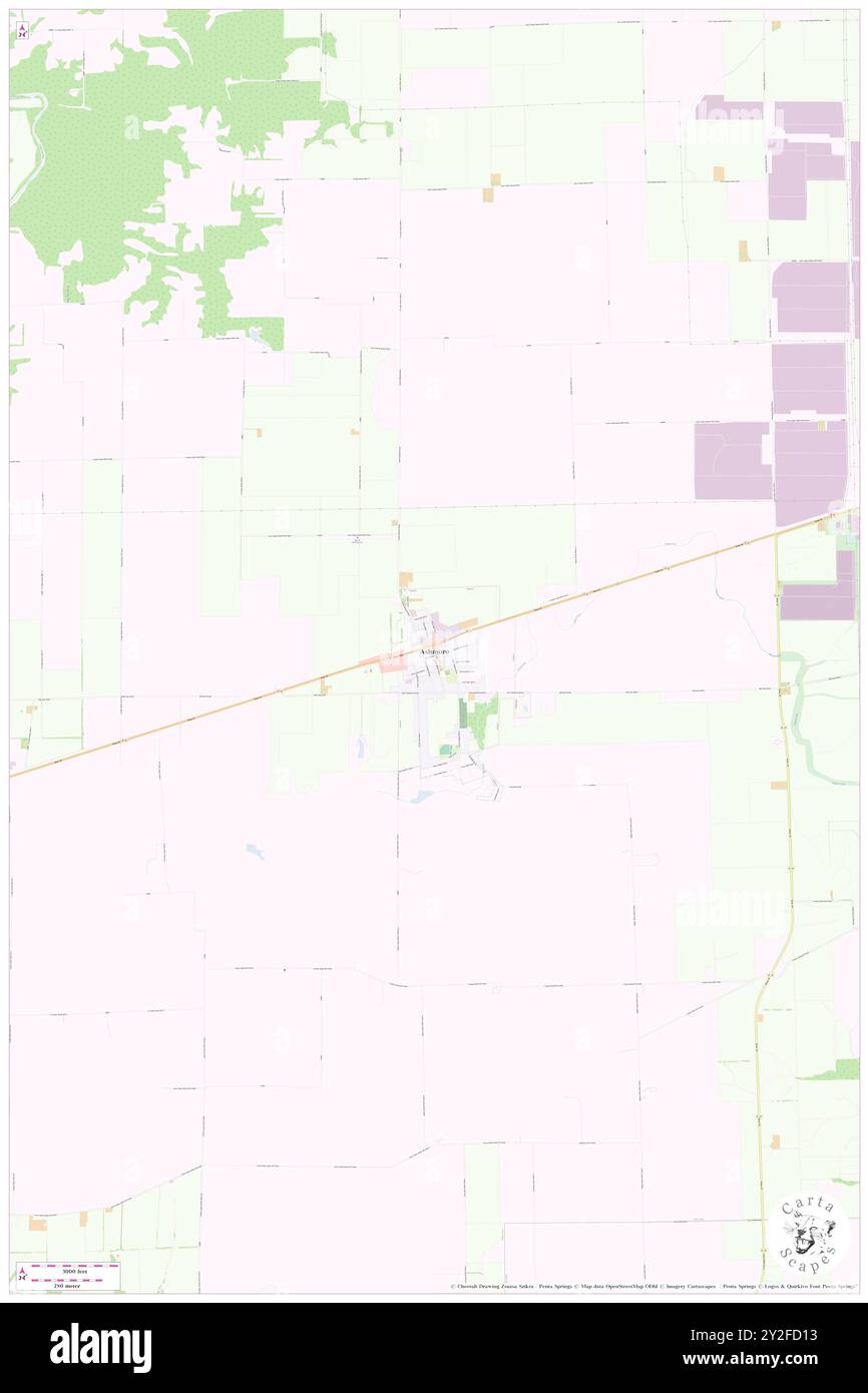 Coles county map Cut Out Stock Images & Pictures - Alamy