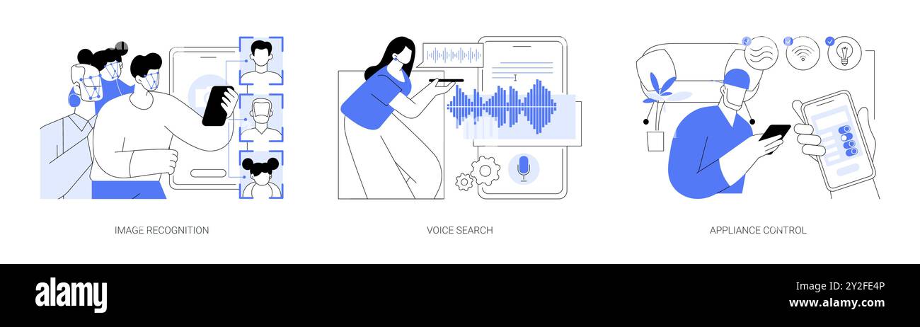 Machine Learning isolated cartoon vector illustrations se Stock Vector ...
