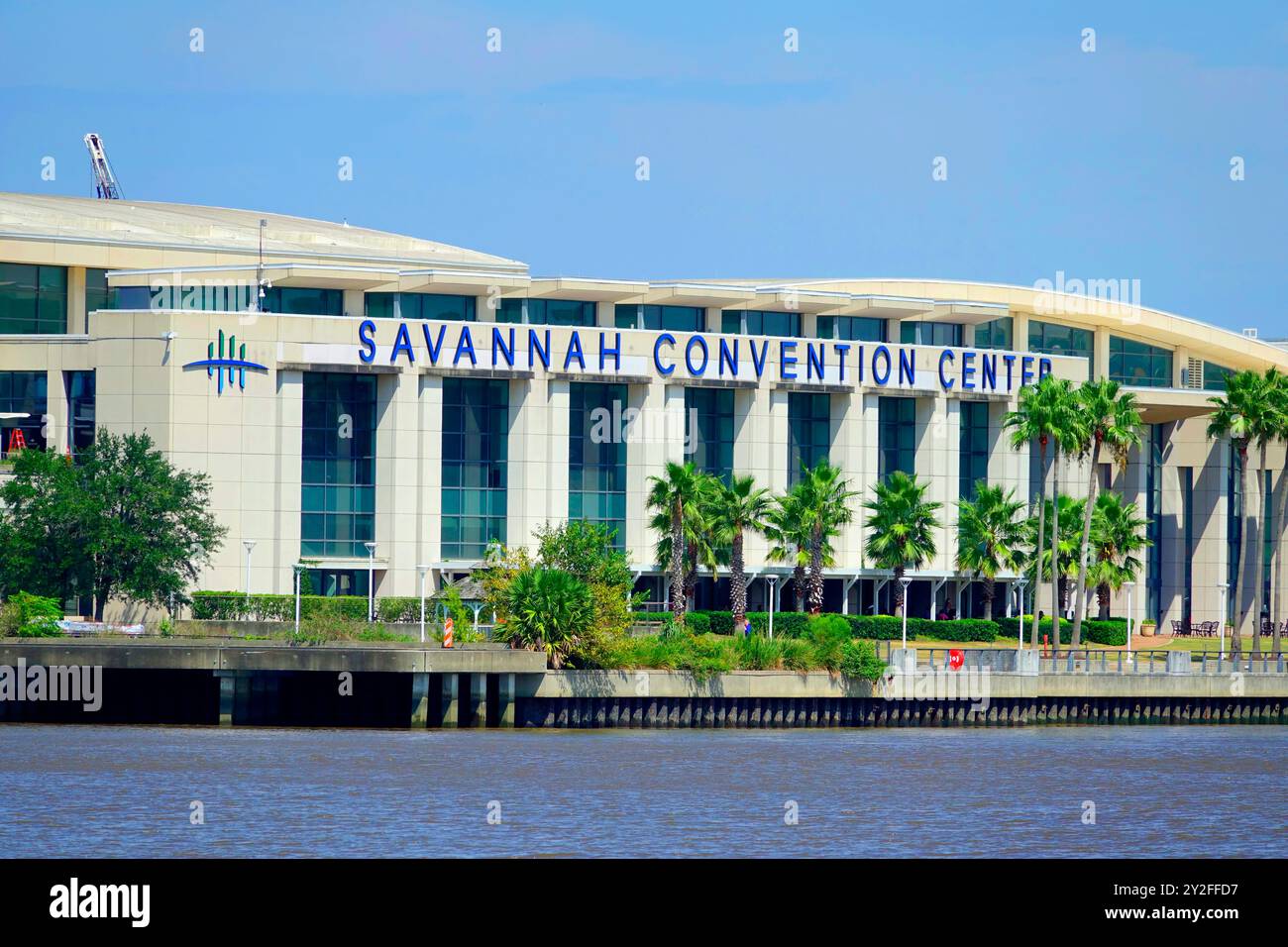 Savannah Convention Center in downtown historic Savannah, Georgia ...