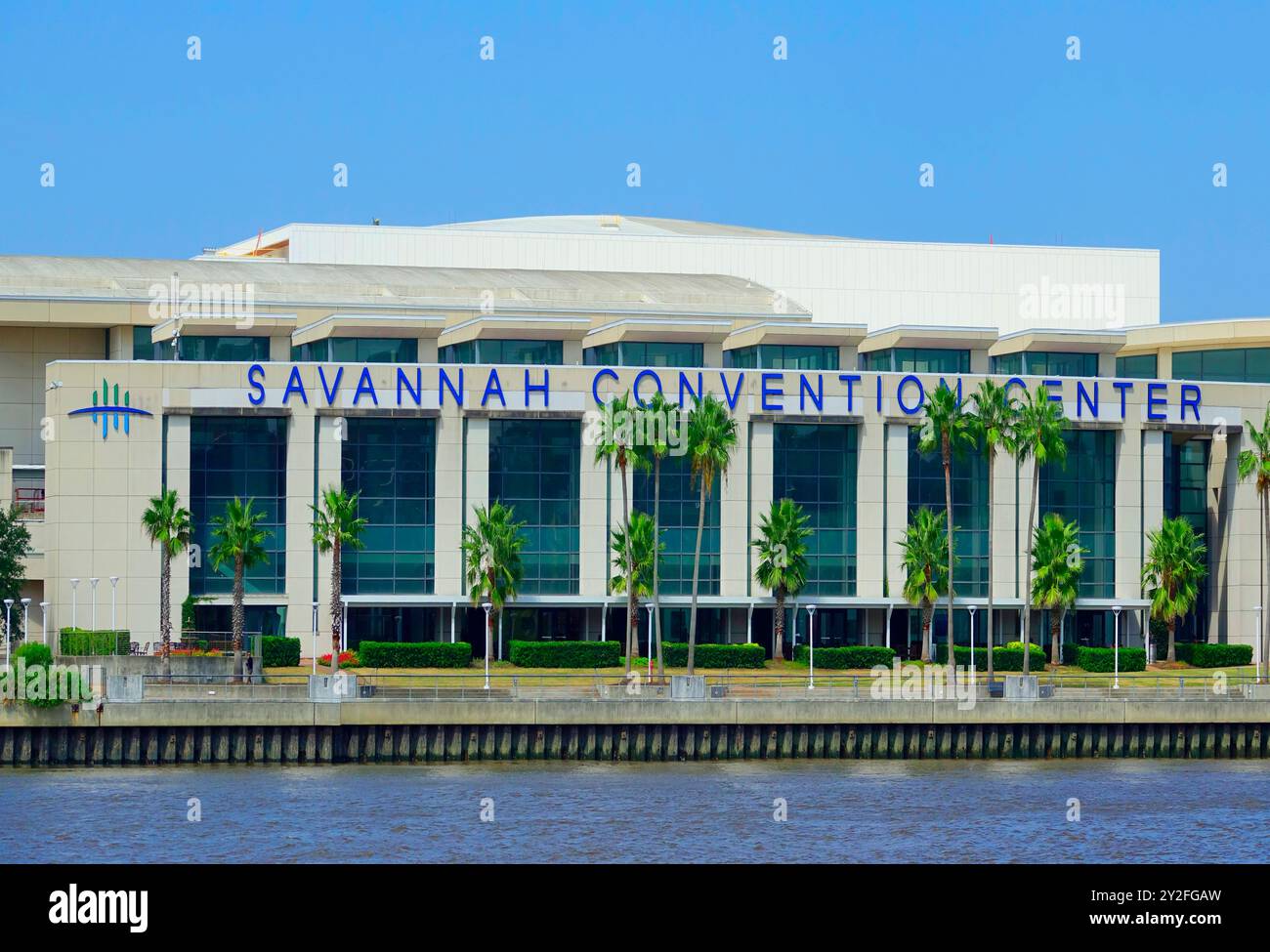 Savannah Convention Center in downtown historic Savannah, Georgia ...