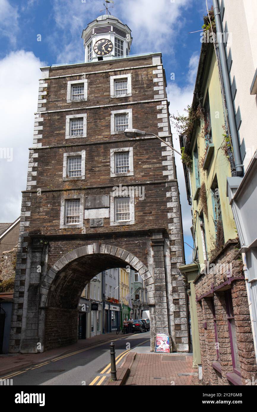 Clock Tower, Youghal Stock Photo - Alamy
