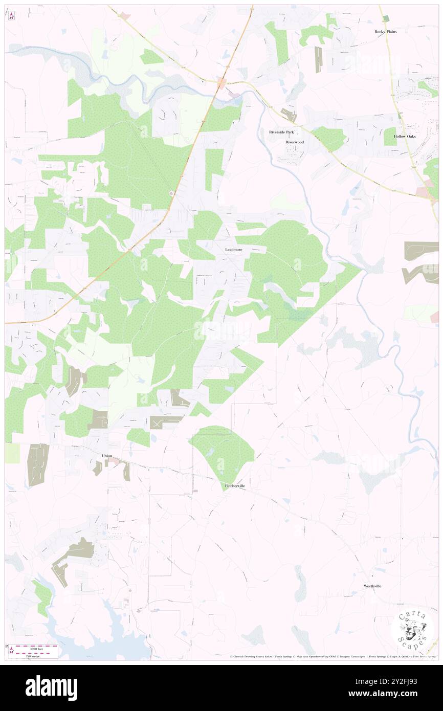 Map of woodstown Cut Out Stock Images & Pictures - Alamy