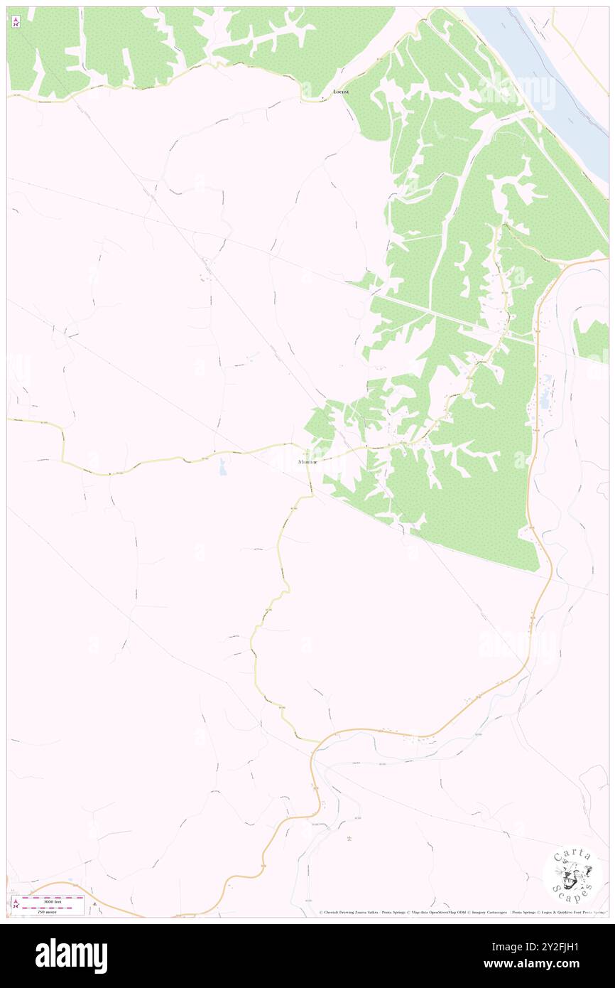 Trimble county map hi-res stock photography and images - Alamy