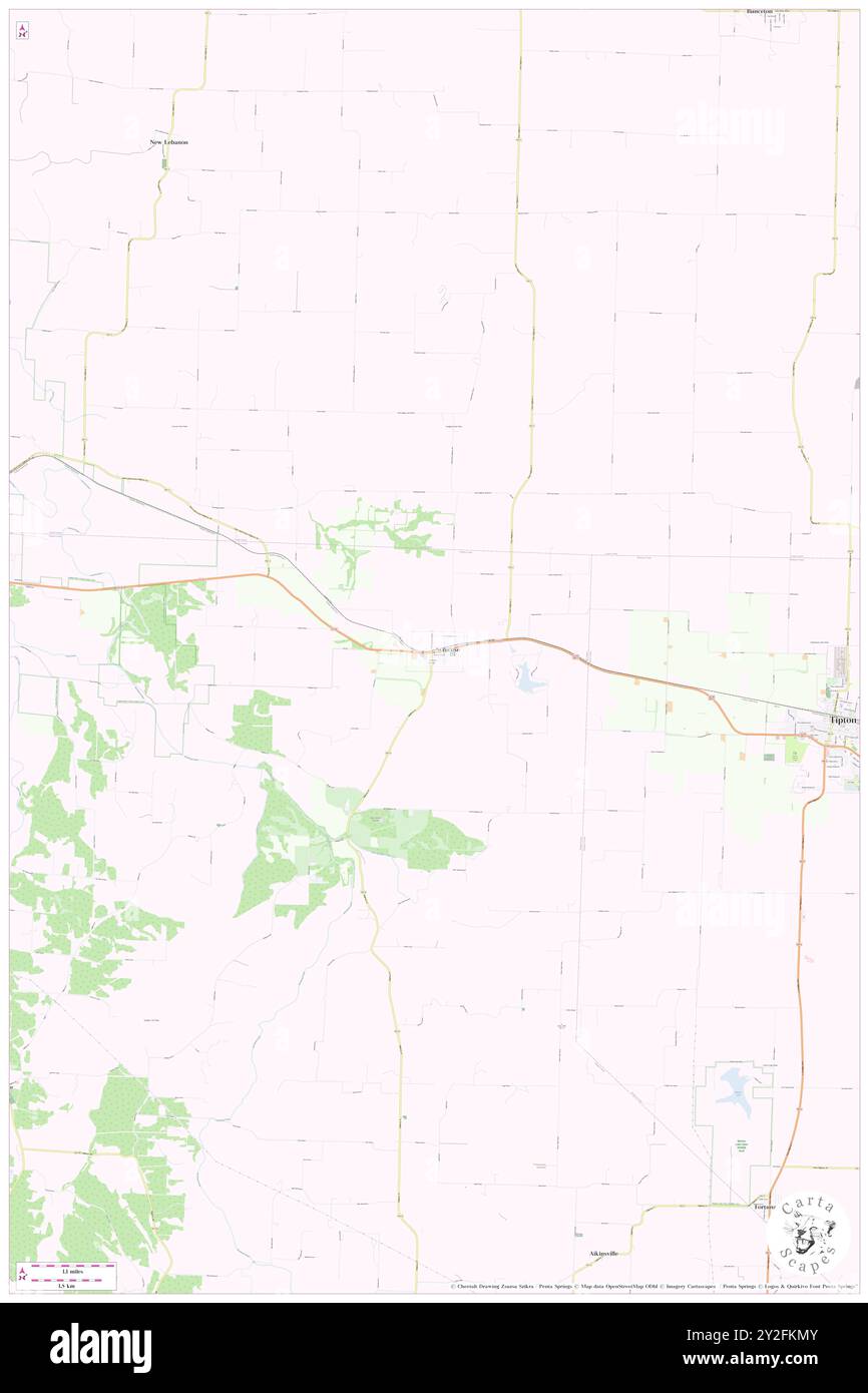 Morgan missouri map hi-res stock photography and images - Alamy